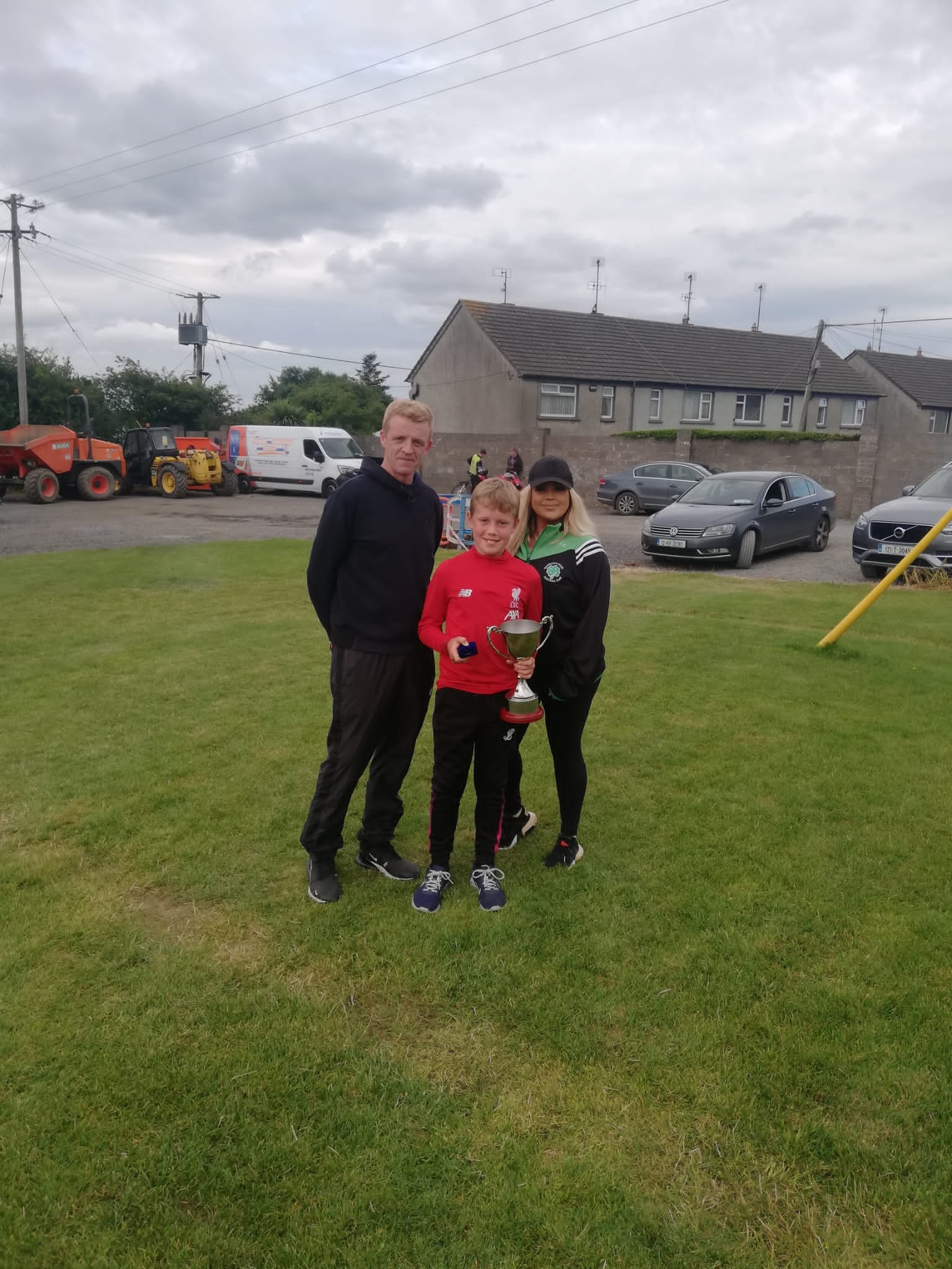 Mini medal ceremony for u11s – Mooncoin Celtic FC