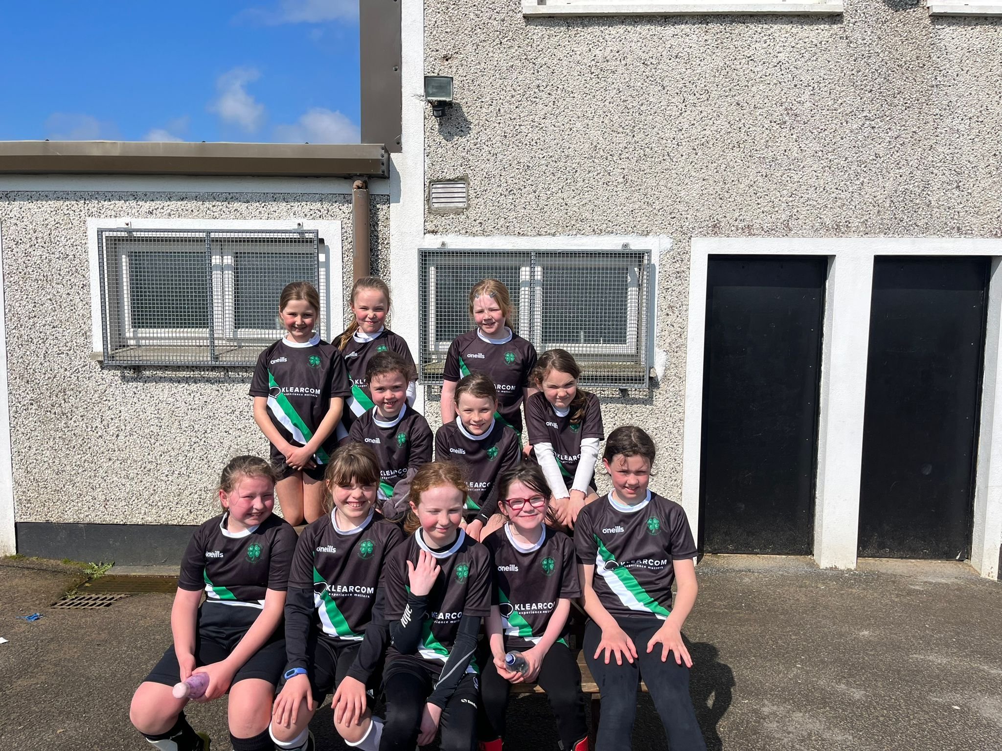 Mooncoin Girls u10 team in action today – Mooncoin Celtic FC